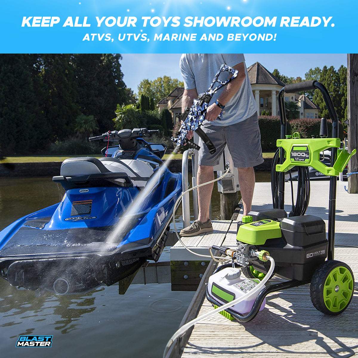 Blast Master: The Ultimate Pressure Washing Accessories